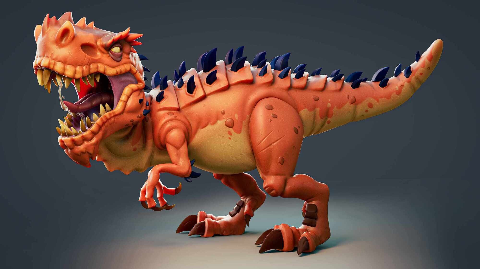 T-Rex (concept by Nicola Savioli) - ZBrushCentral