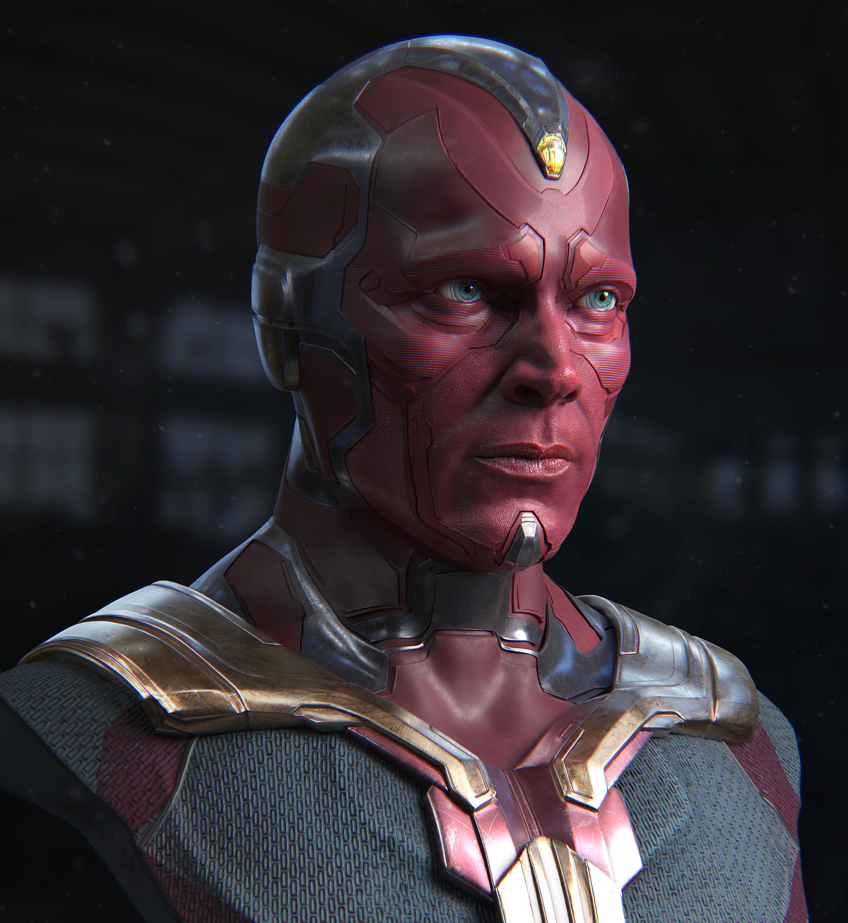 Vision Bust - ZBrushCentral