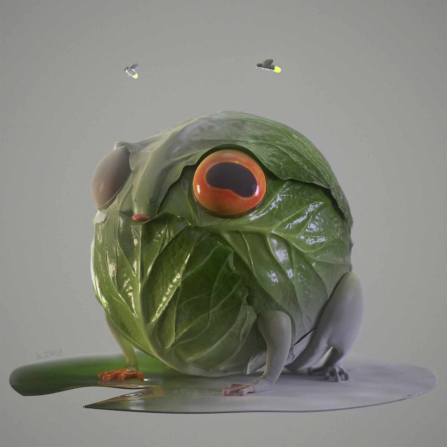 Cabbage Frog - ZBrushCentral