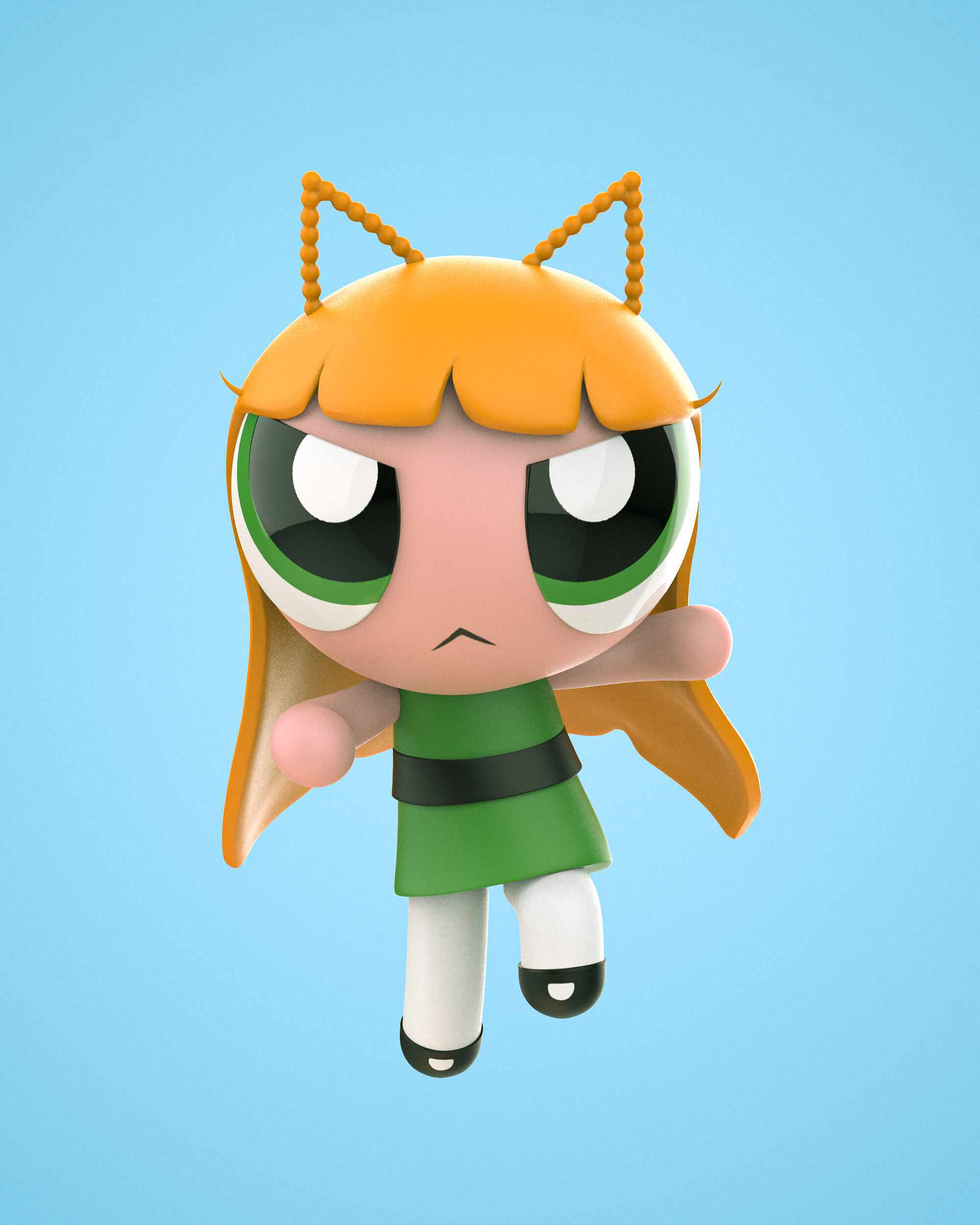 NewJeans x PowerPuff Girls - Haerin - ZBrushCentral