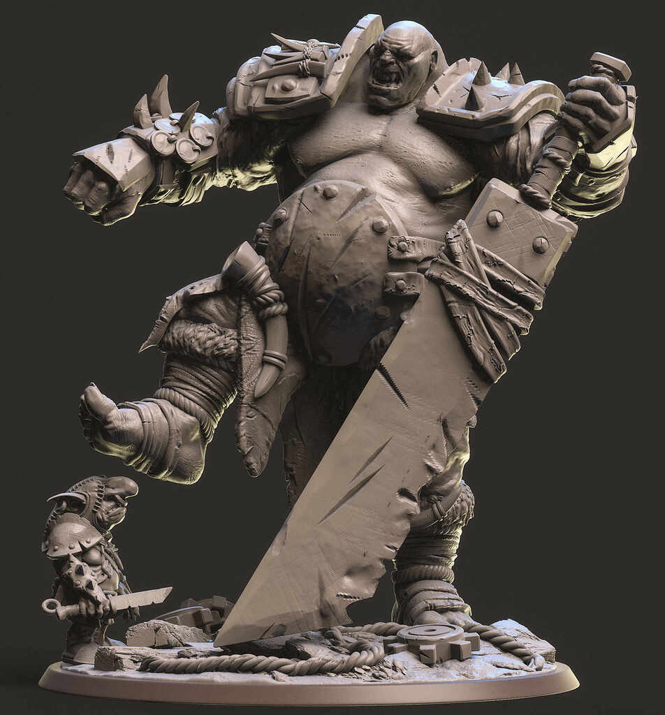 Ogre - #3 by Doug_Jones - ZBrushCentral