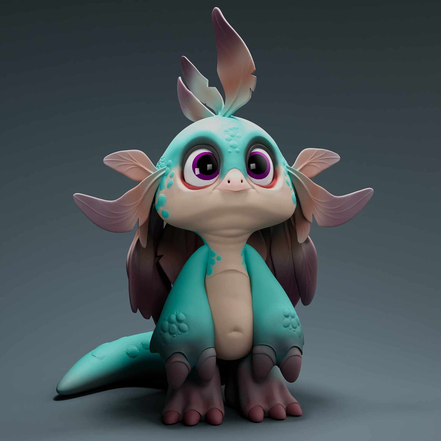 Cartoon creature - ZBrushCentral