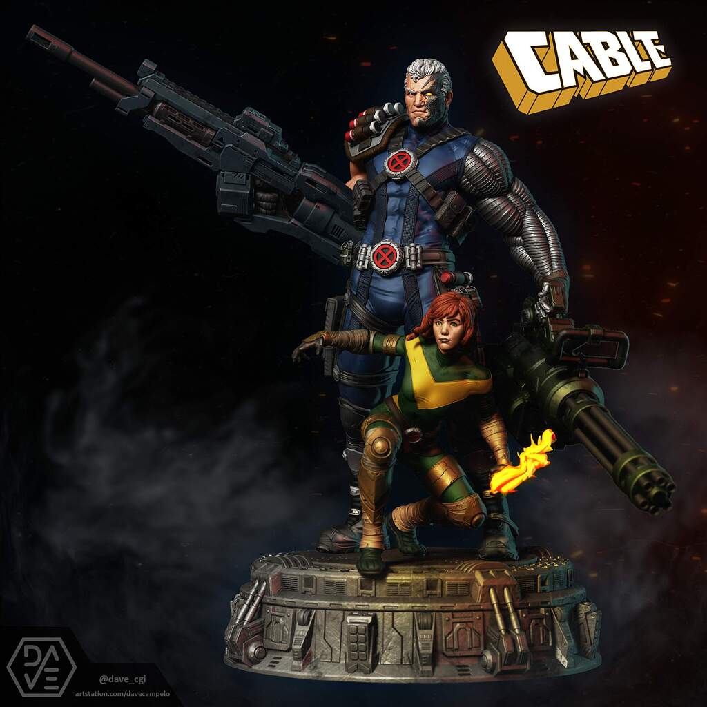 Cable and Hope - ZBrushCentral