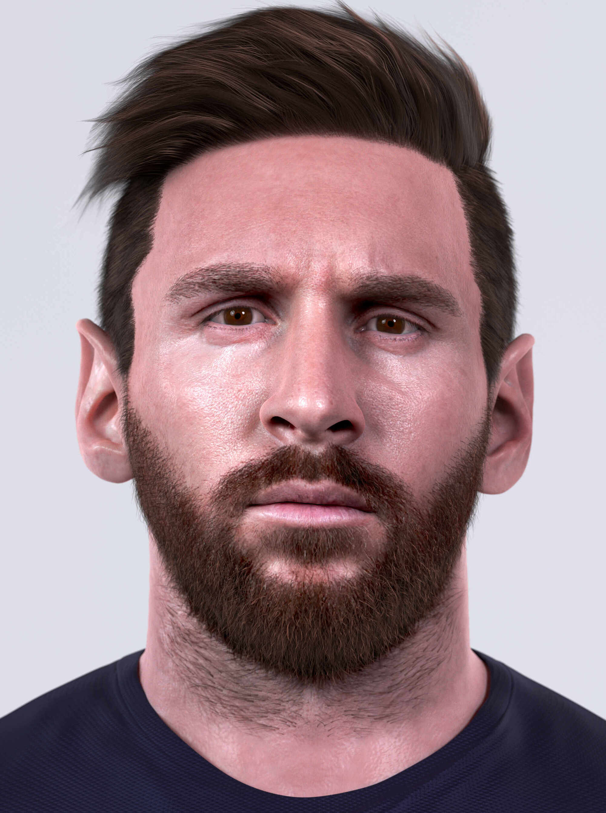 Leo Messi Portrait - ZBrushCentral