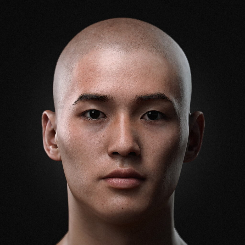 Asian Male Portrait - ZBrushCentral