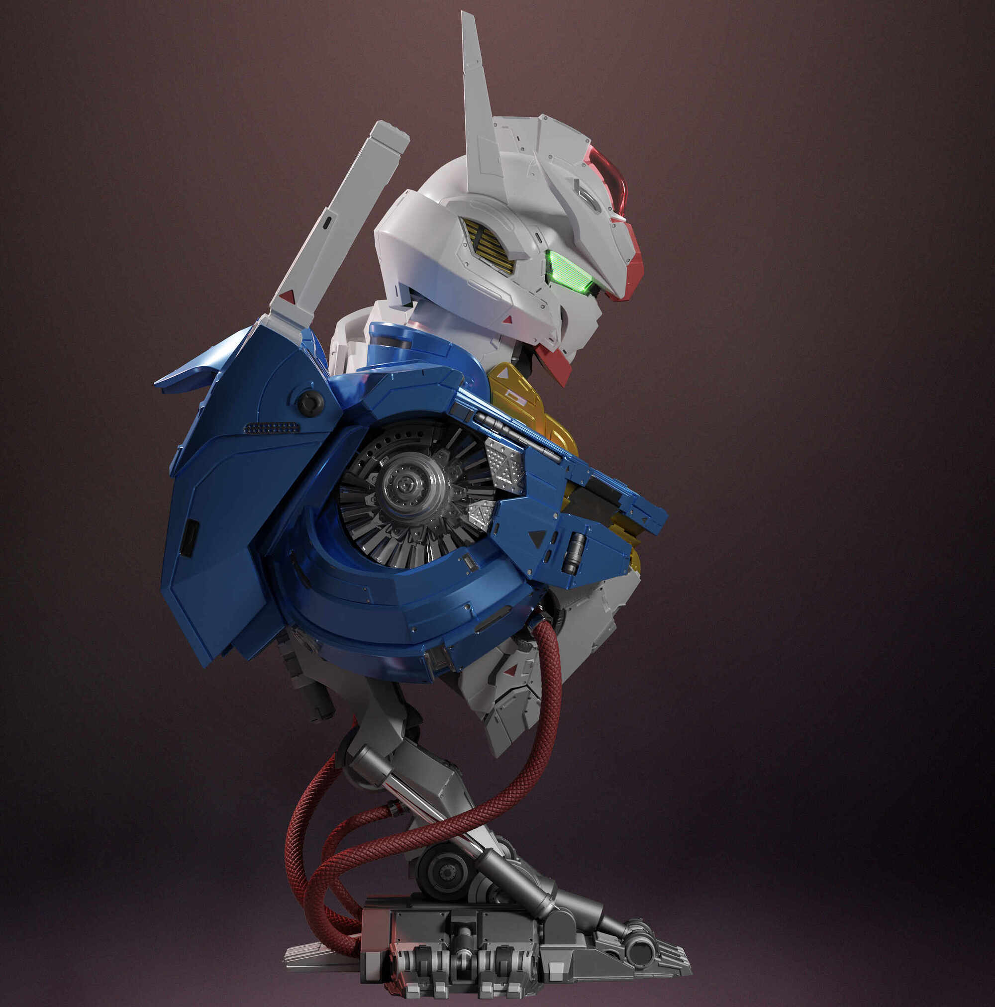 Gundam Aerial - ZBrushCentral