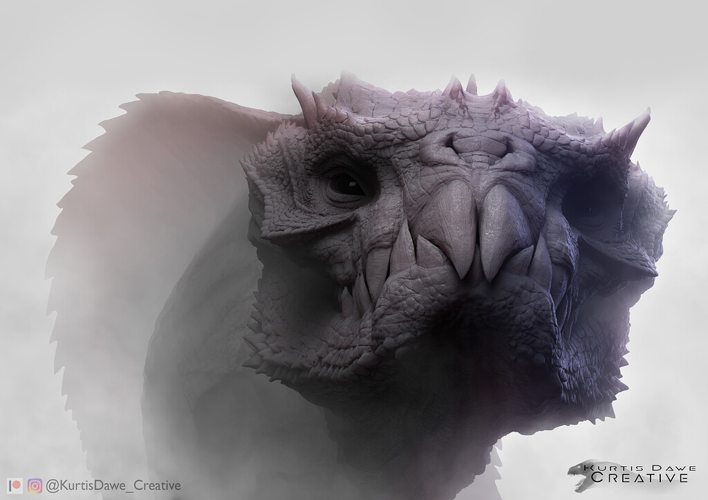 Misty Viper Dragon - ZBrushCentral