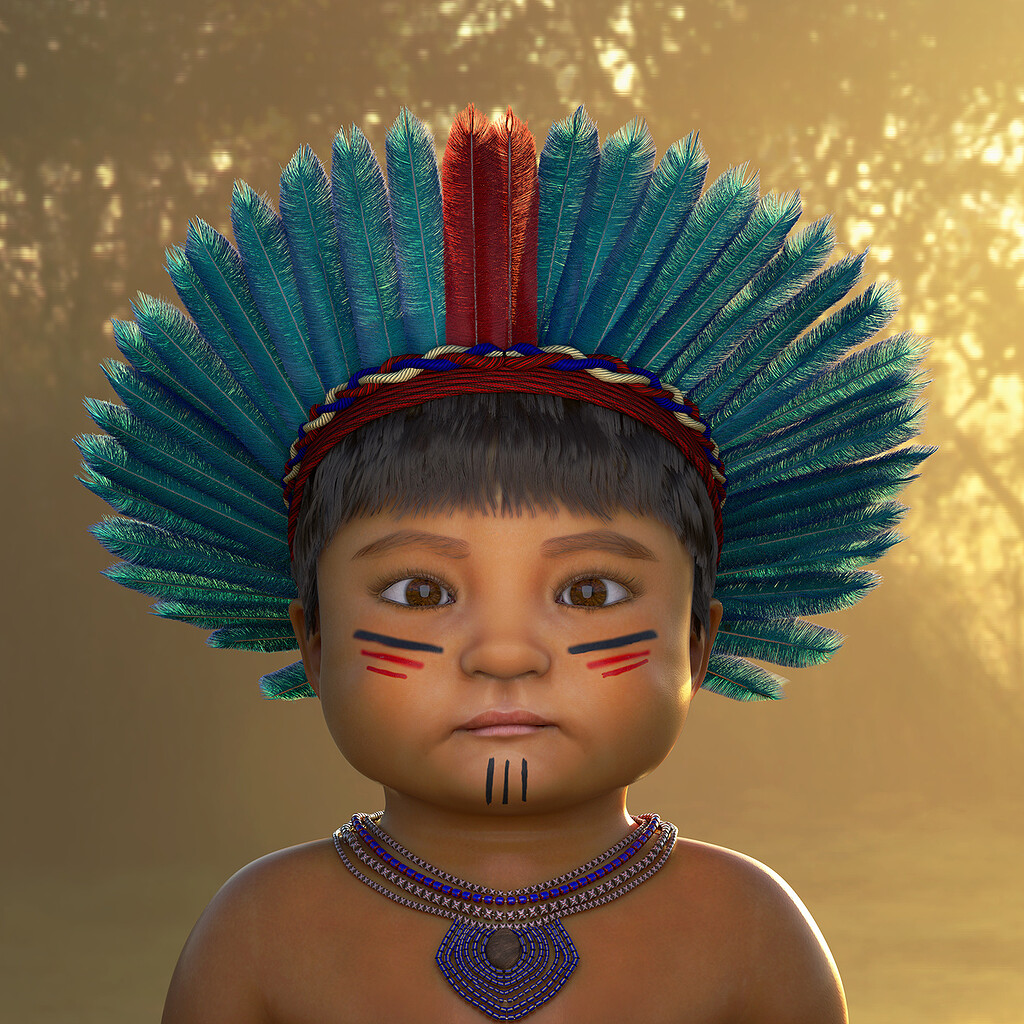 Little indian - ZBrushCentral