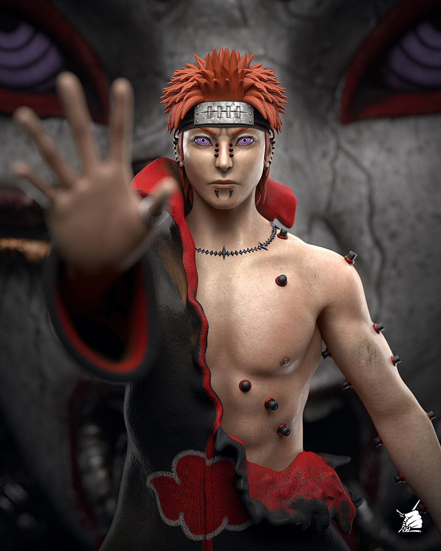 Pain Akatsuki - ZBrushCentral