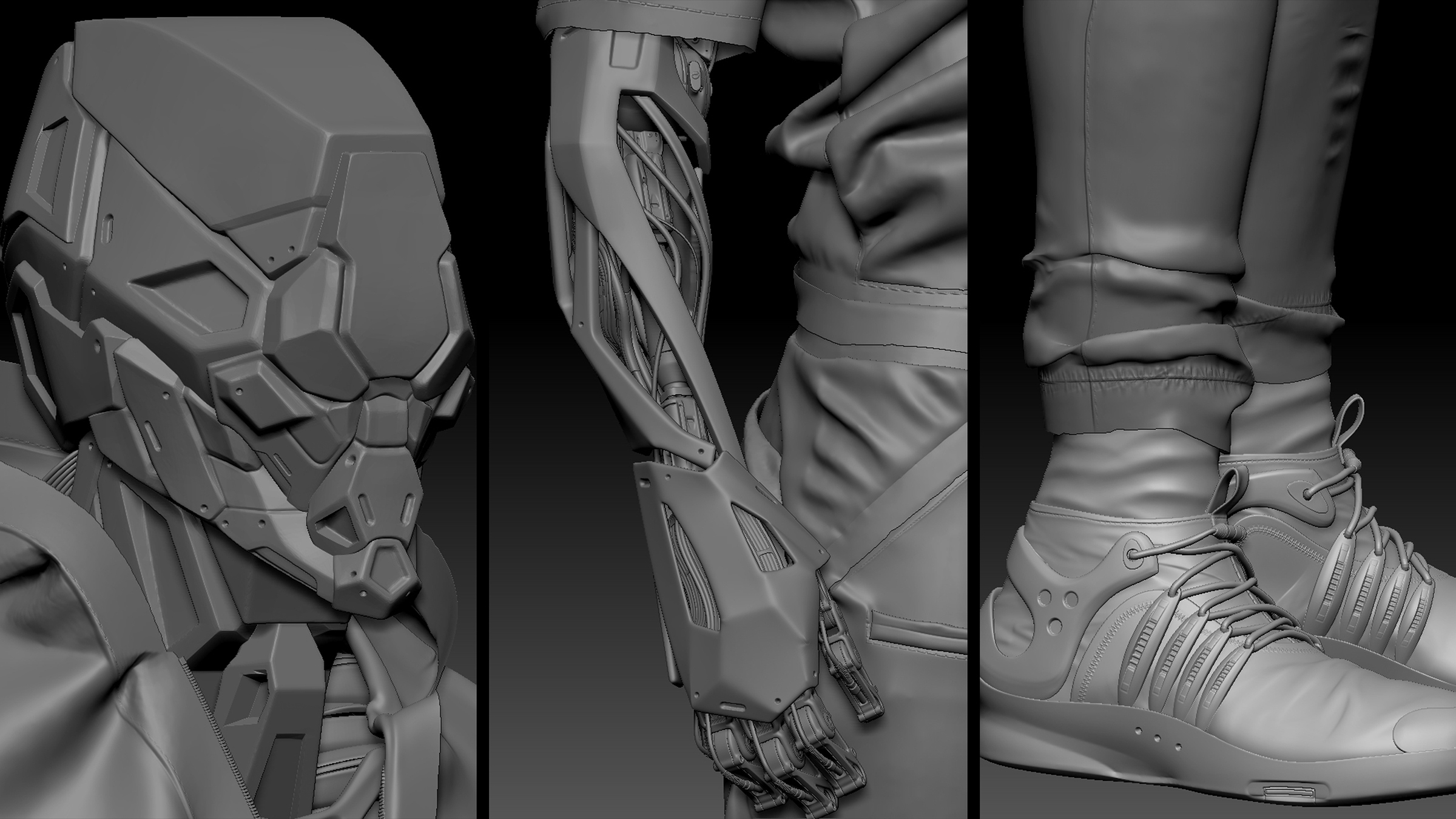 Cyberpunk Mech - ZBrushCentral