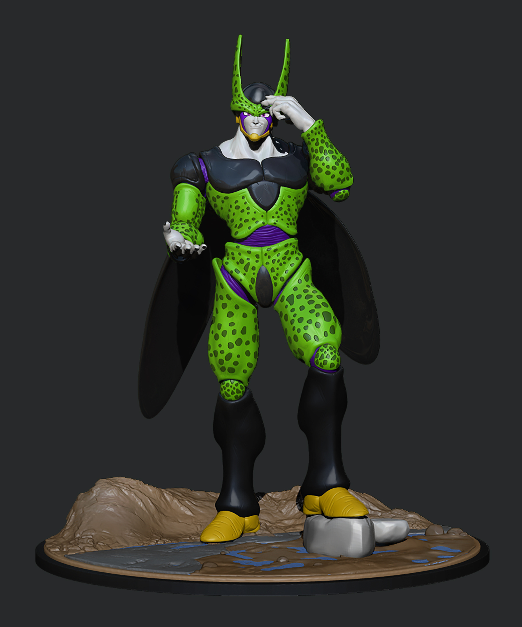 Perfect Cell Fan Art - ZBrushCentral