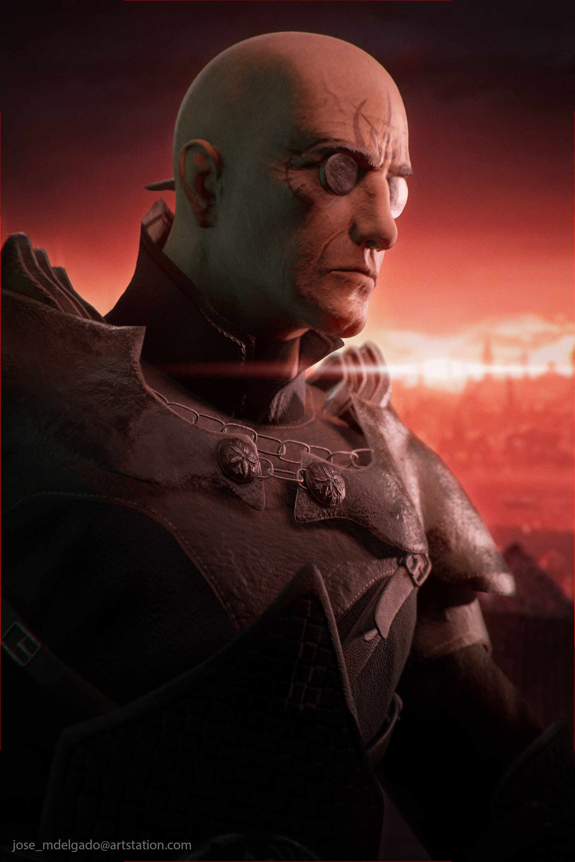 Marsh the Steel Inquisitor - Mistborn Series - ZBrushCentral