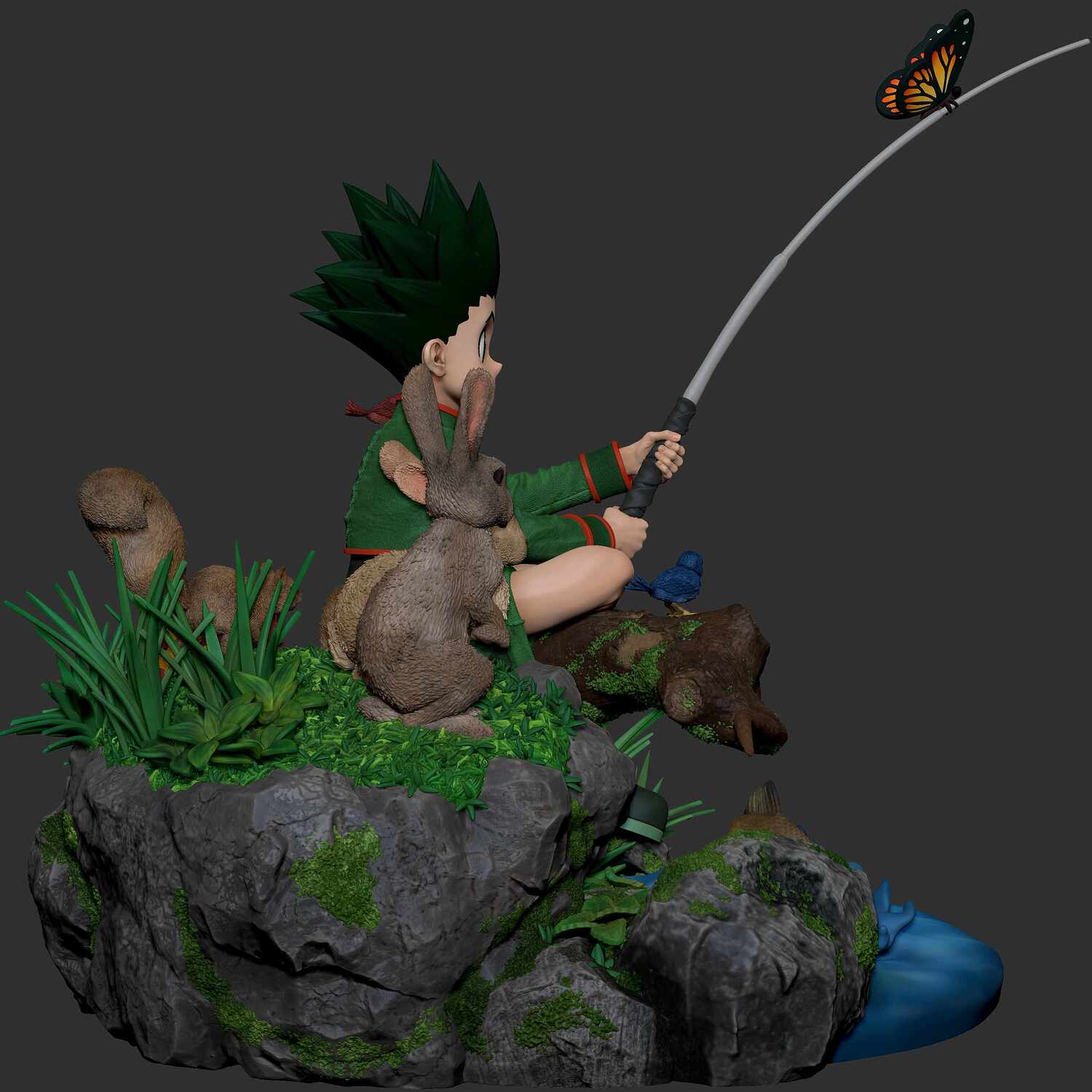 Gon Freecs - HxH FanArt - ZBrushCentral