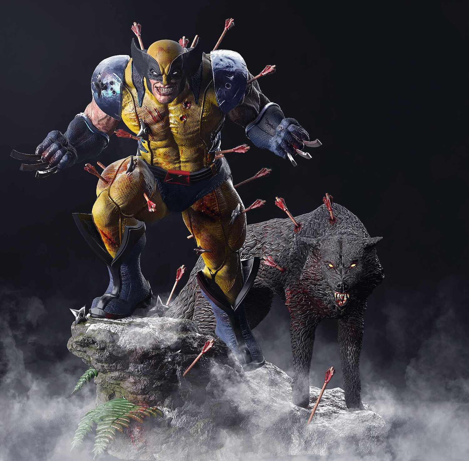 Wolverine Frozen Hell - ZBrushCentral