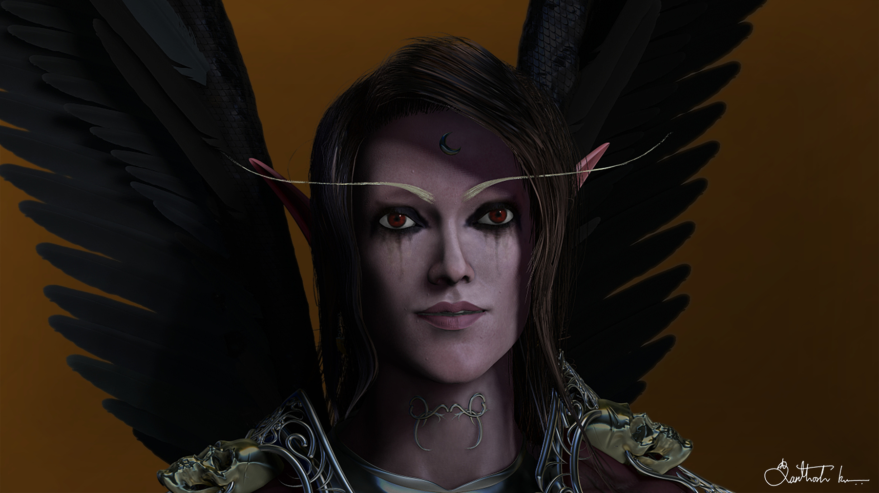 Elf with wings (Game character design) - ZBrushCentral