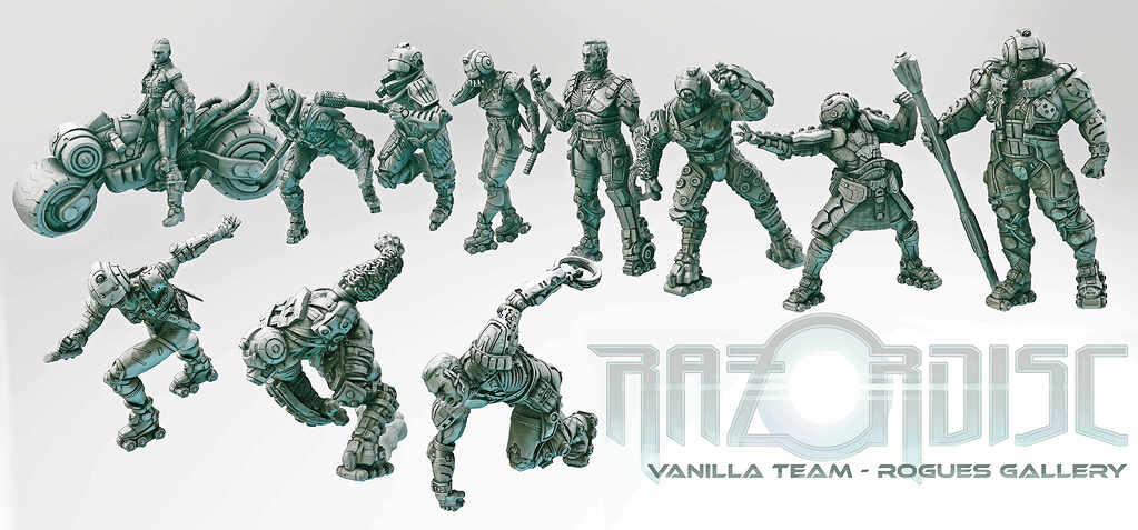Razordisk - New Line Up - ZBrushCentral