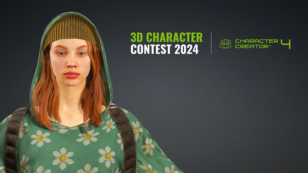 2024 Reallusion 3D Character Contest – Eva – 3D Real-Time Character ...