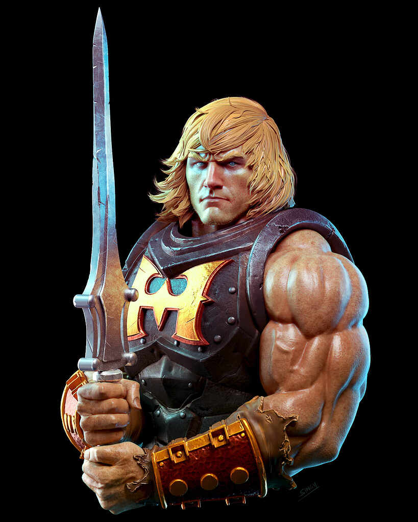 HE-MAN ( masters of the universe) - ZBrushCentral