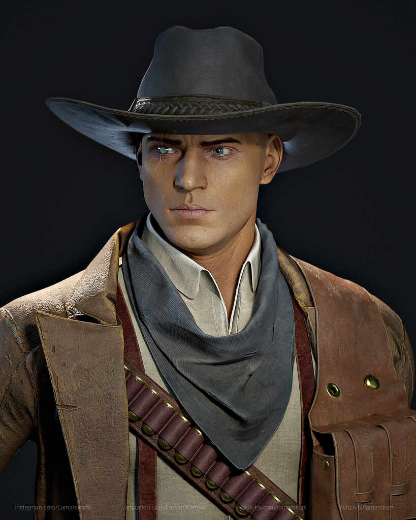 Cowboy - ZBrushCentral