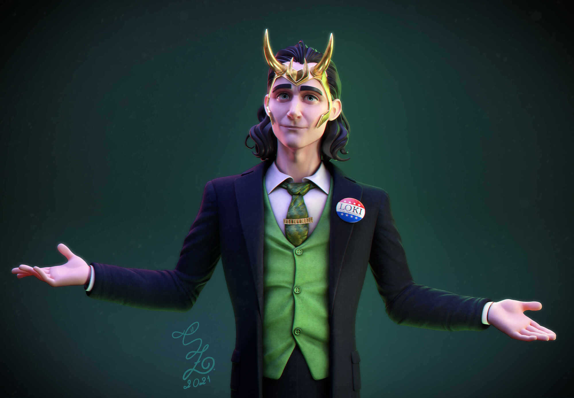 Loki for President! - ZBrushCentral