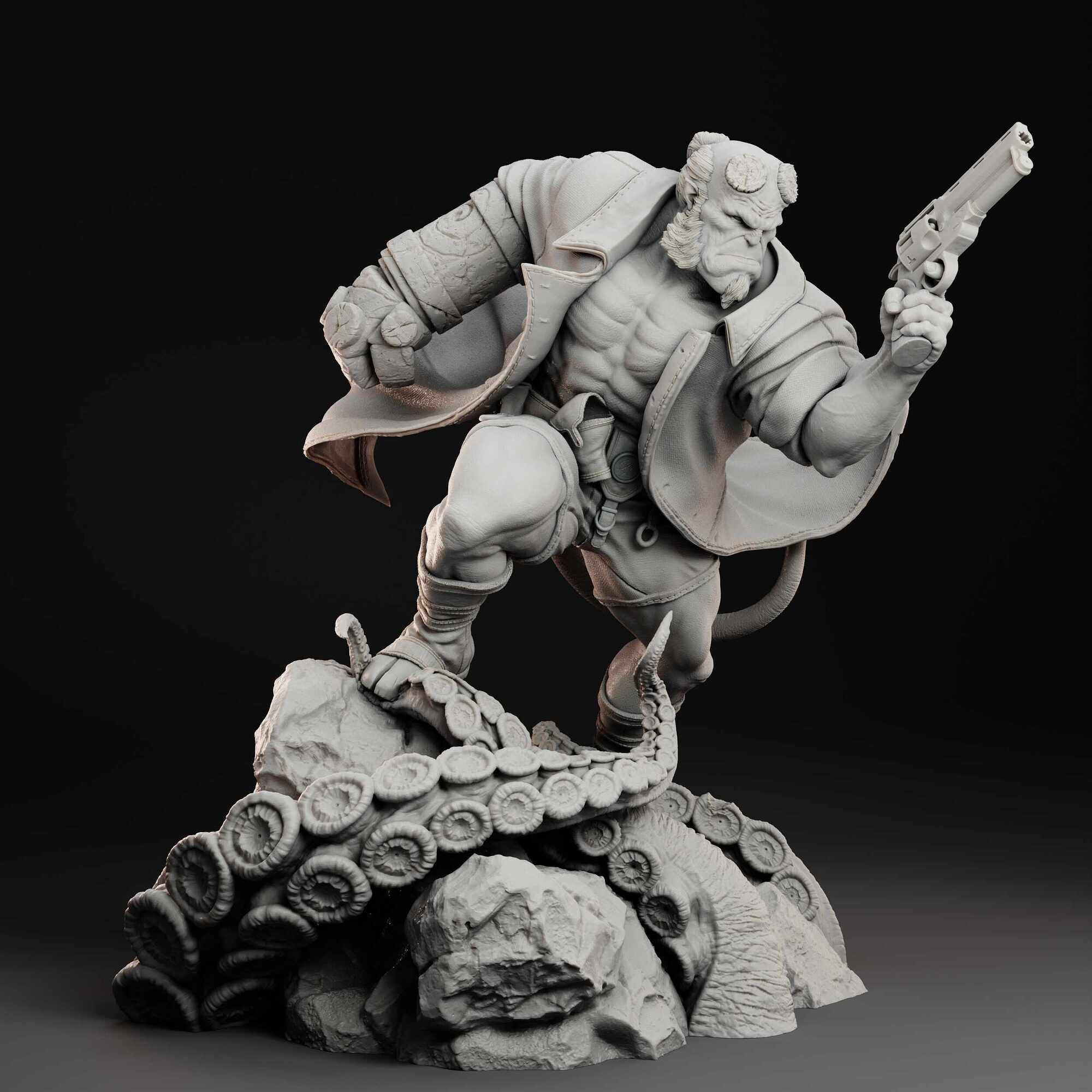 Hellboy - ZBrushCentral