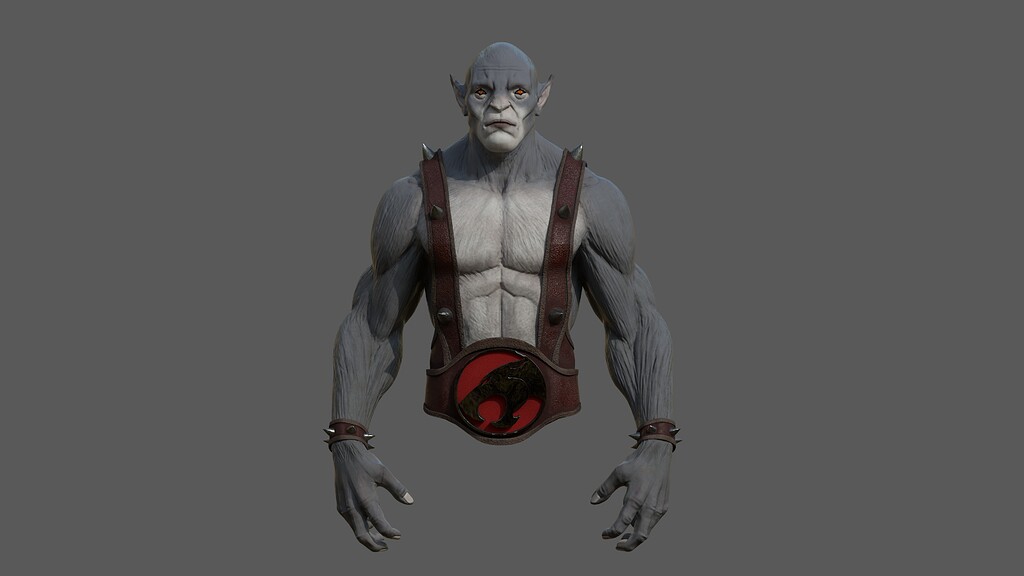 My Take on Panthro - ZBrushCentral