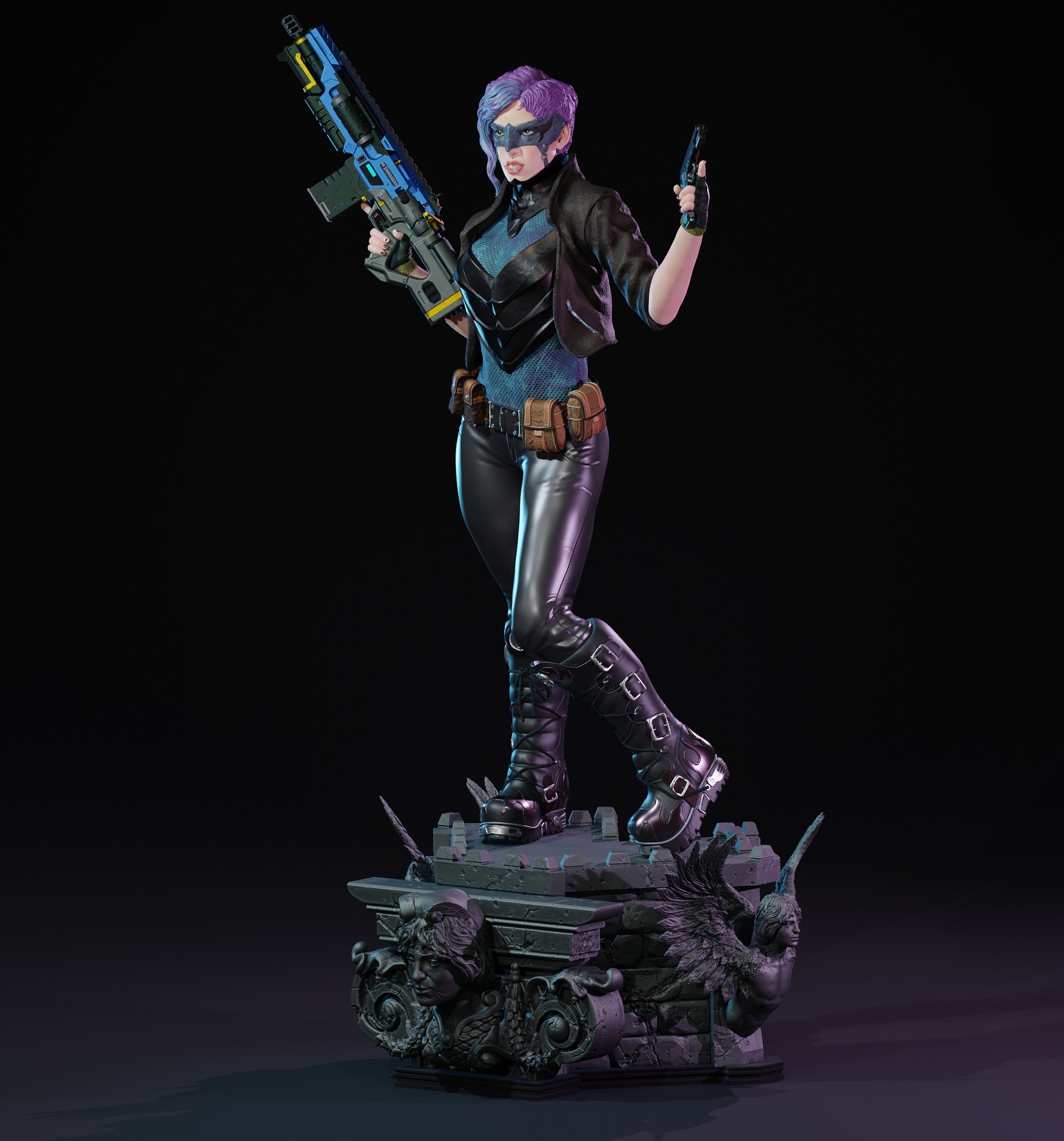 Harper Row -DC Comics para 3d print - ZBrushCentral