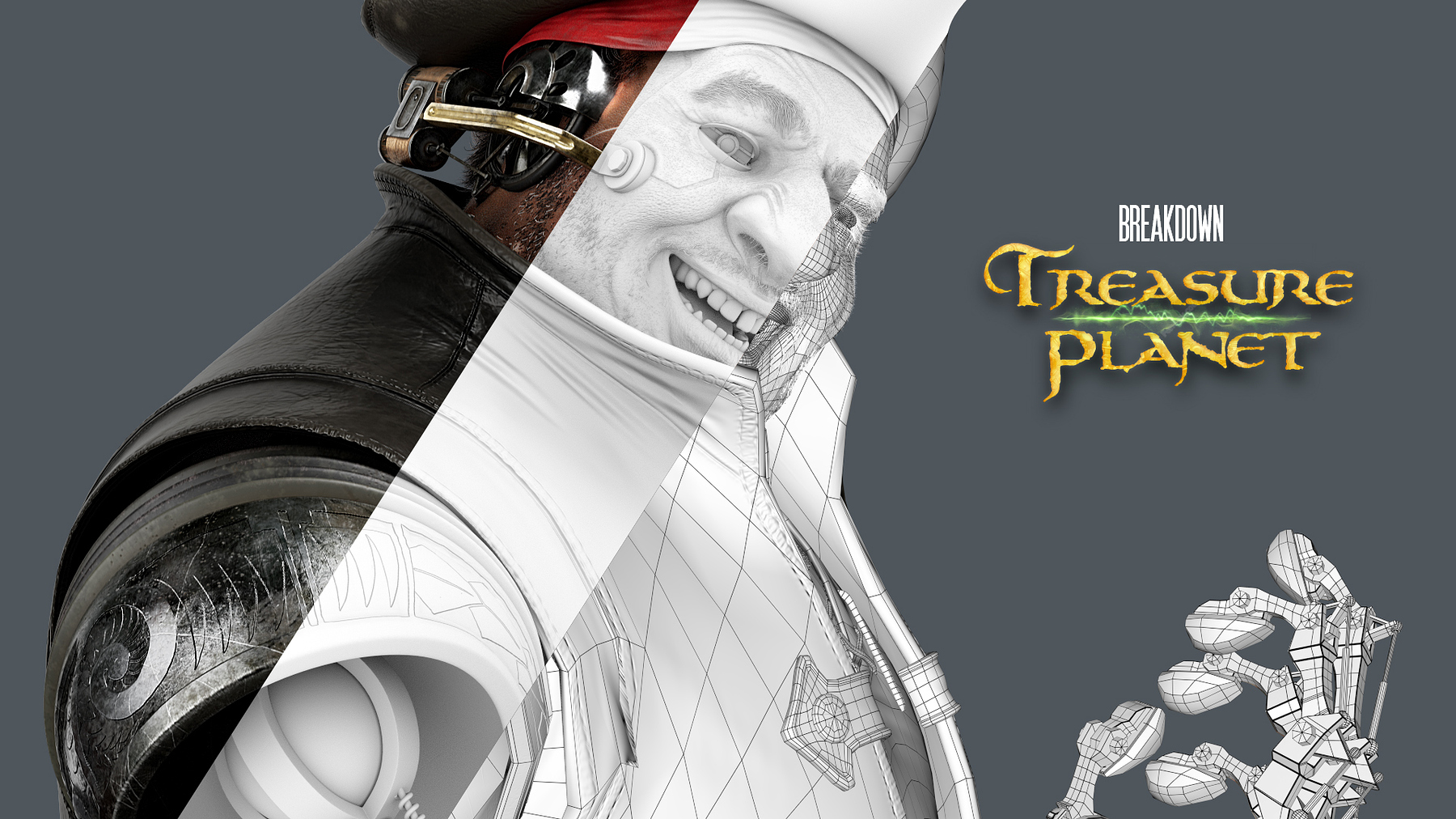 Treasure Planet - JOHN SILVER - ZBrushCentral