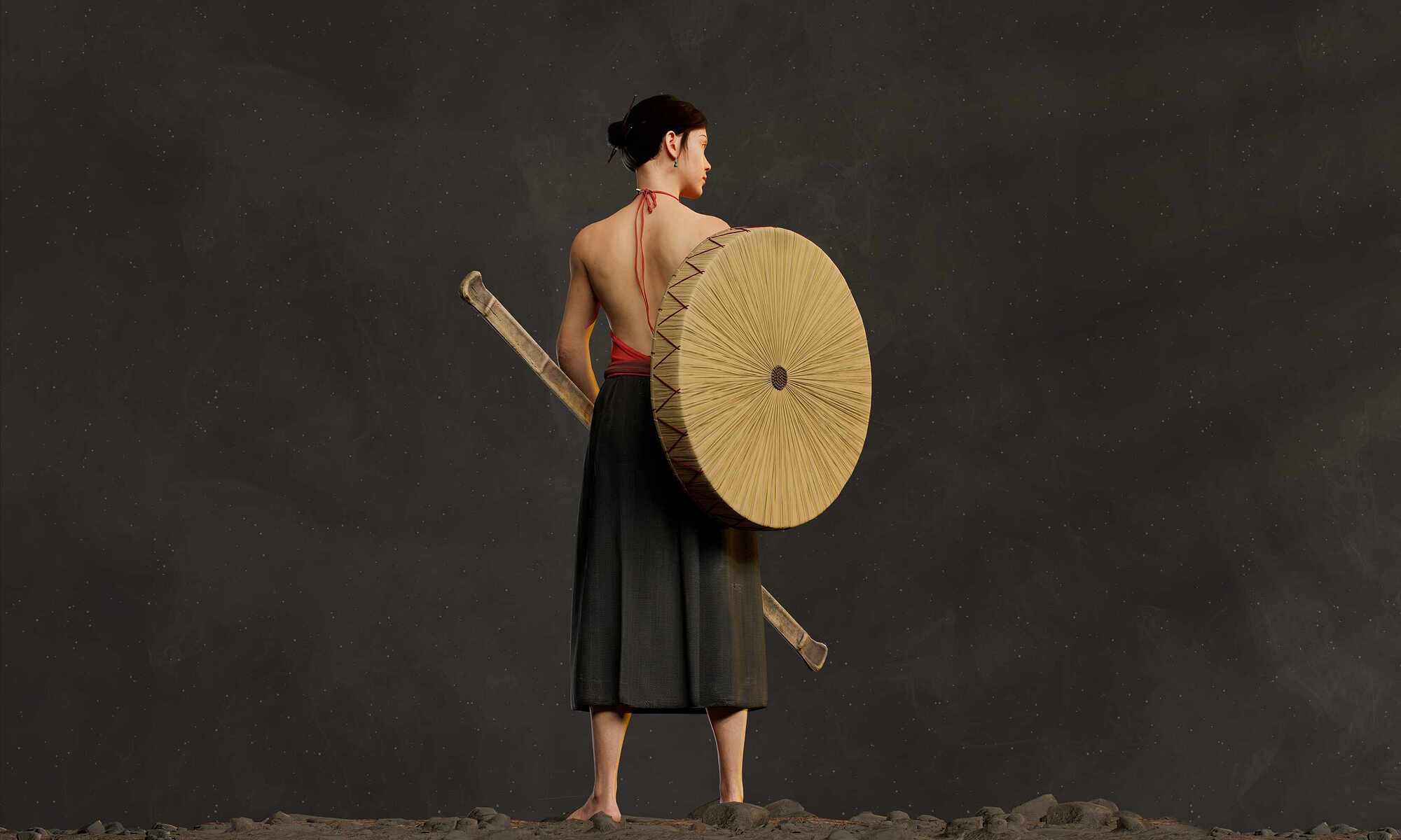 Realistic Female Asia Character - ZBrushCentral