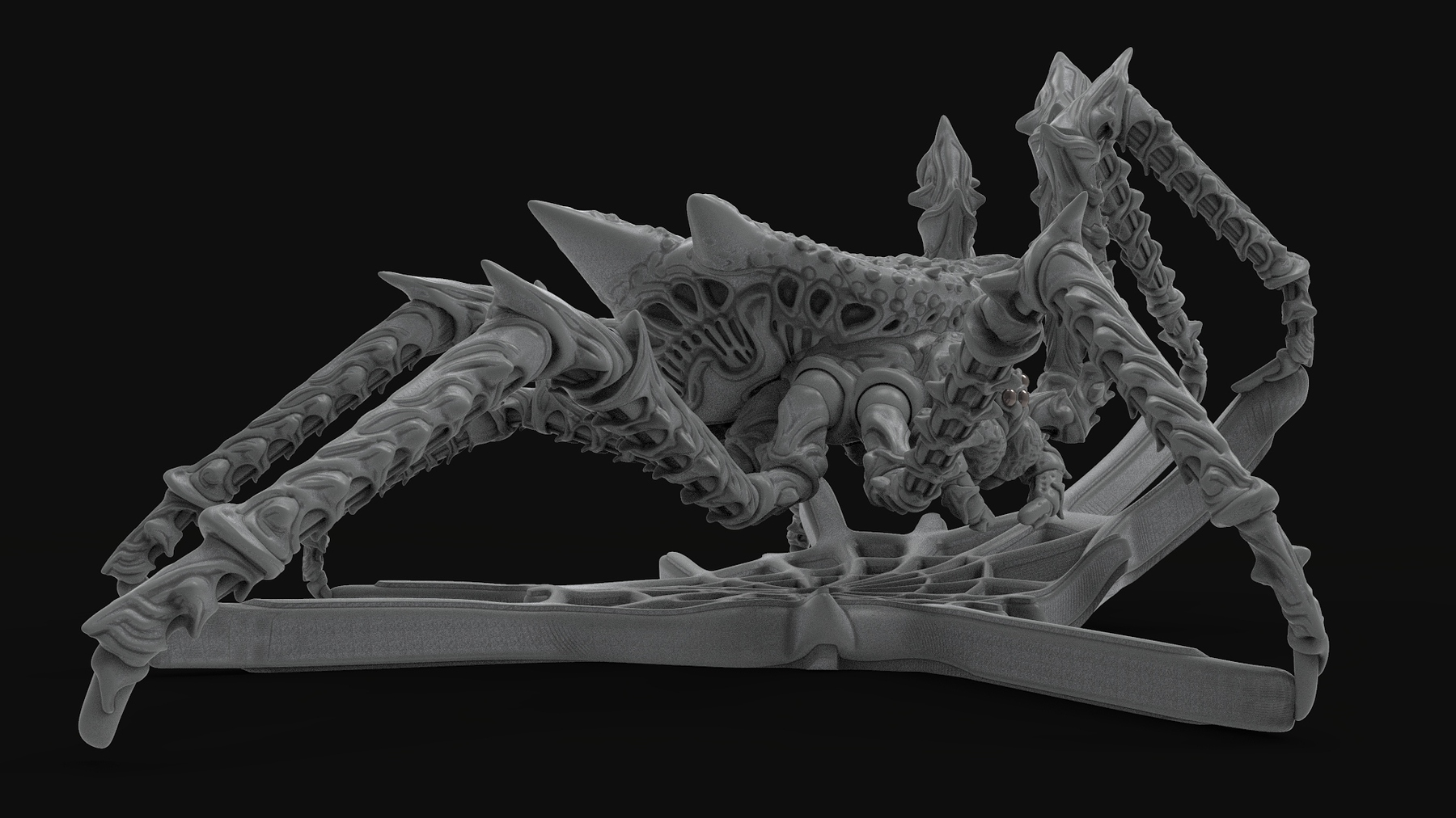 Giant Armored Spider - ZBrushCentral