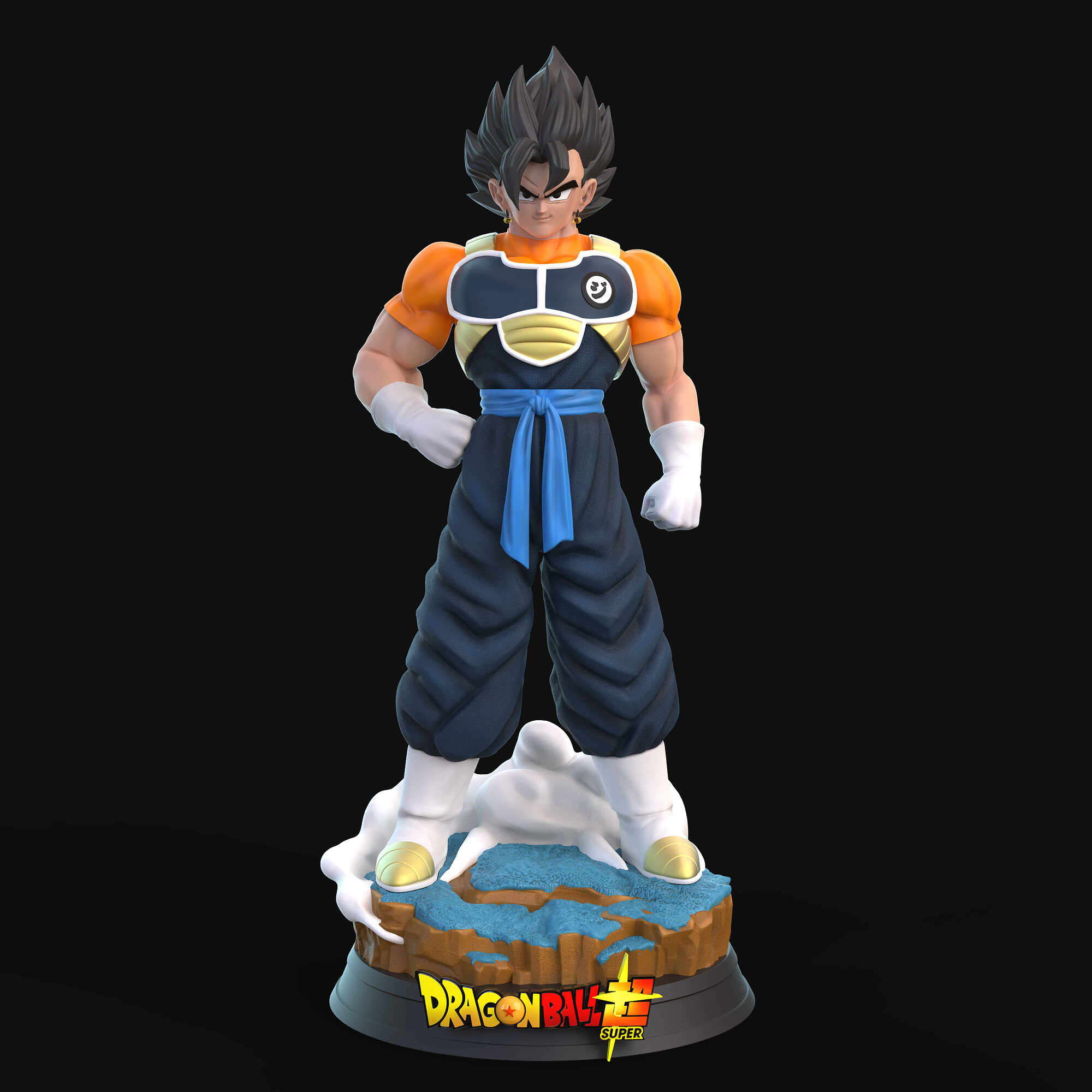 Vegito Custom - 1:6 Figure fan art private commission - ZBrushCentral