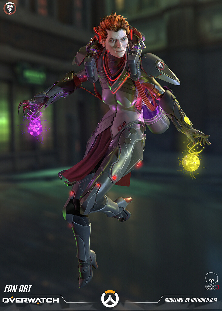 Moira Overwatch Fan Art - ZBrushCentral