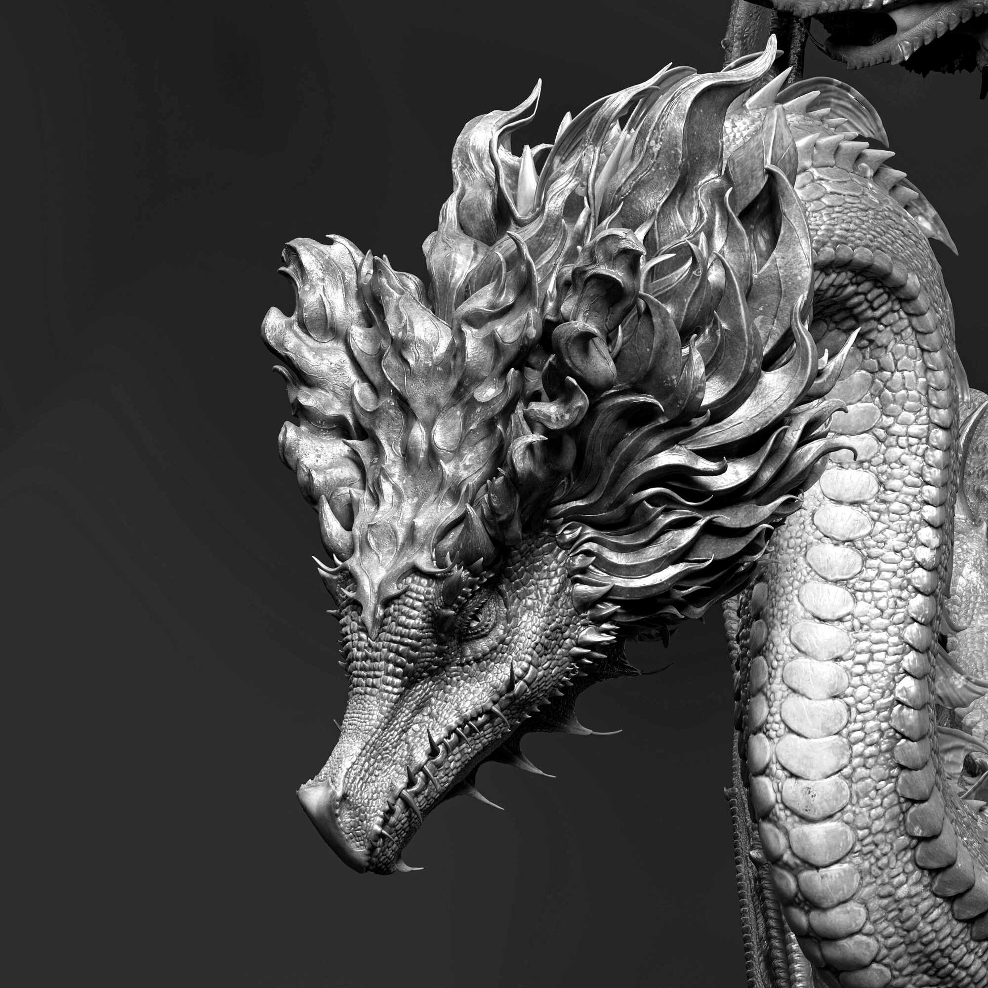 Green dragon - ZBrushCentral
