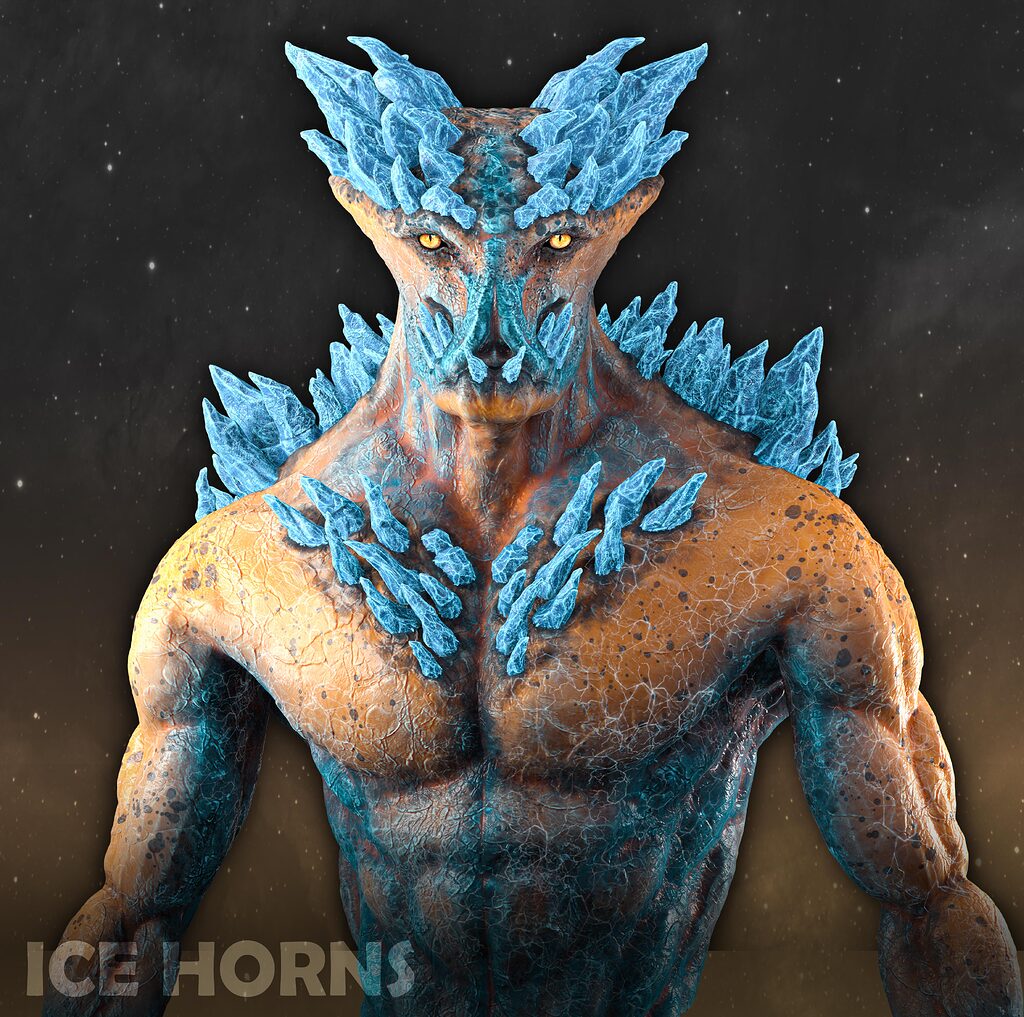 Ice Creature - ZBrushCentral