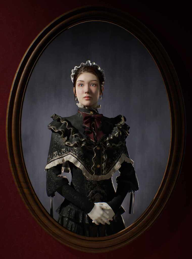 Woman in Frame - ZBrushCentral