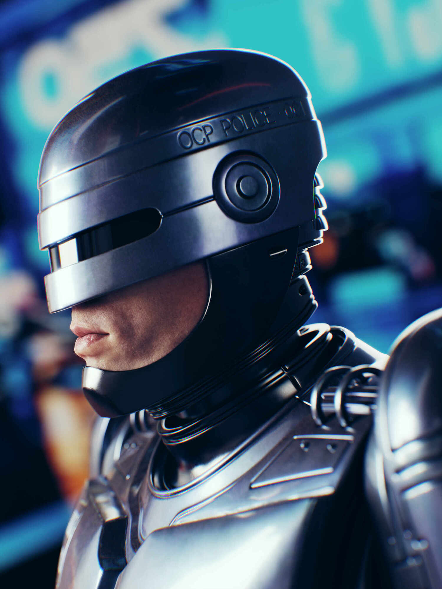 Robocop - Alex Murphy Portrait - ZBrushCentral