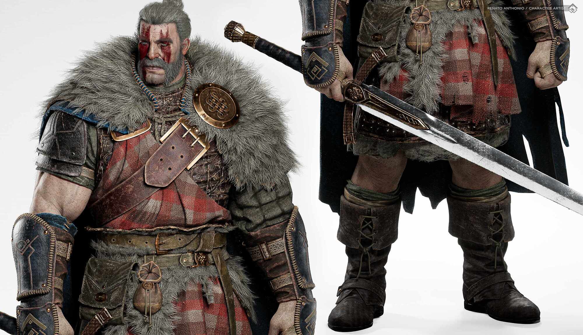 HIGHLANDER - Real Time Character - ZBrushCentral