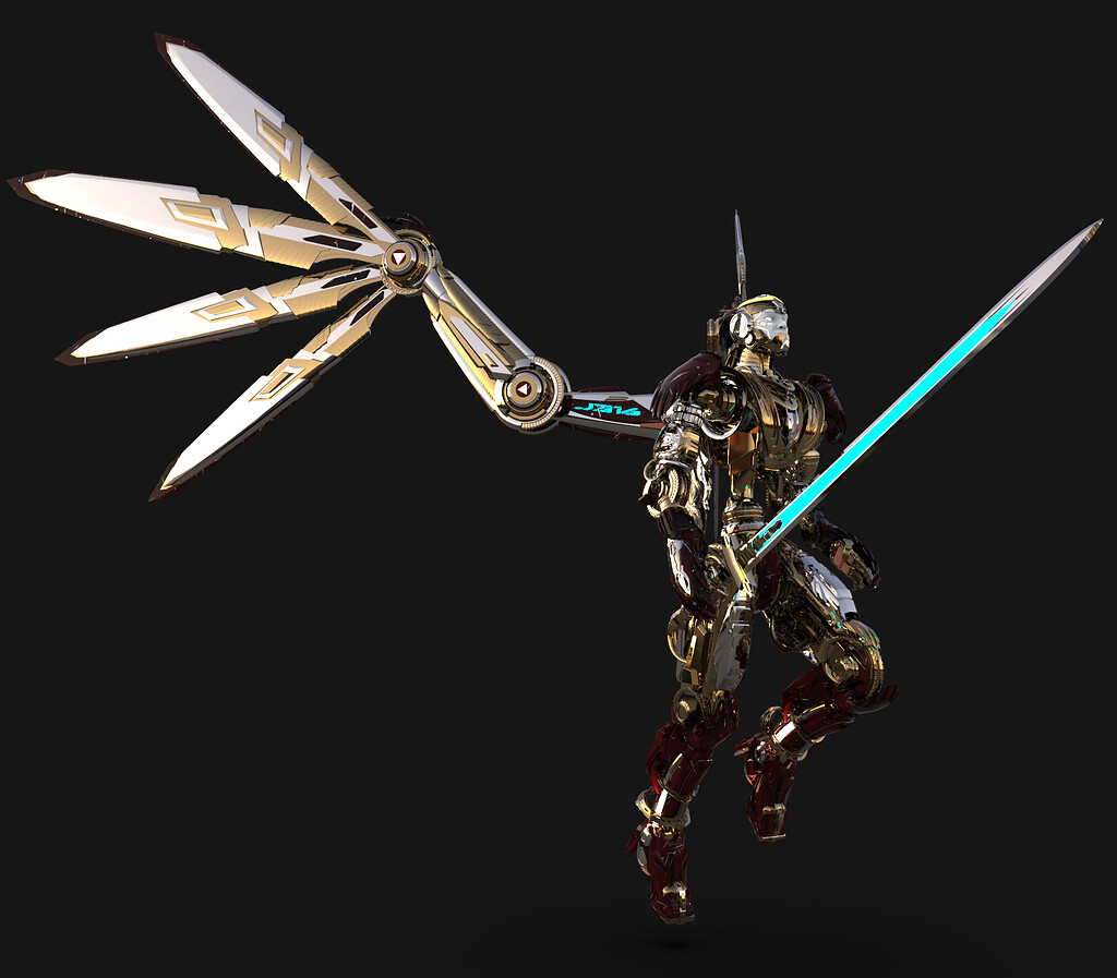 mech angel - ZBrushCentral
