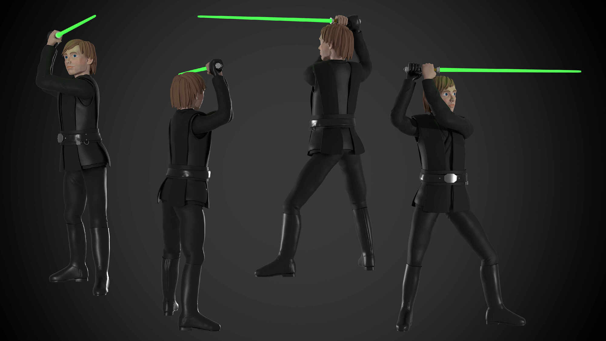 Luke Skywalker - ZBrushCentral