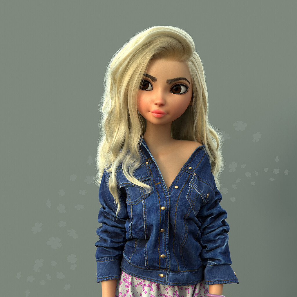 Pretty girl - ZBrushCentral