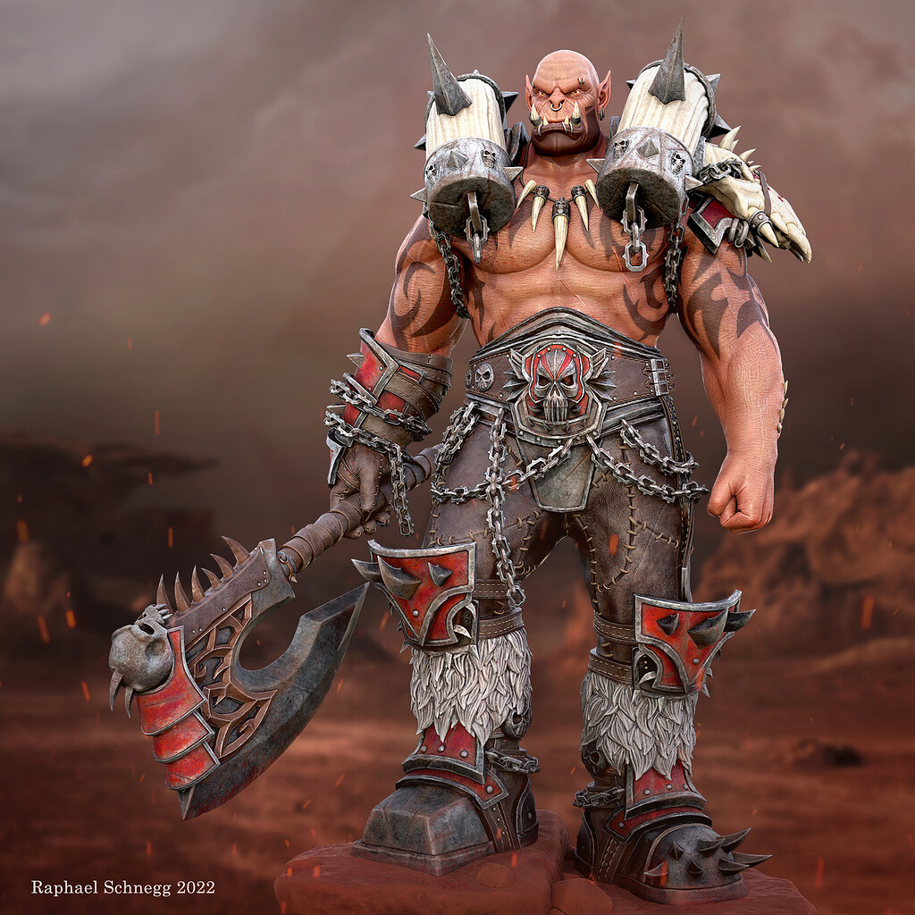 Garrosh Hellscream - ZBrushCentral