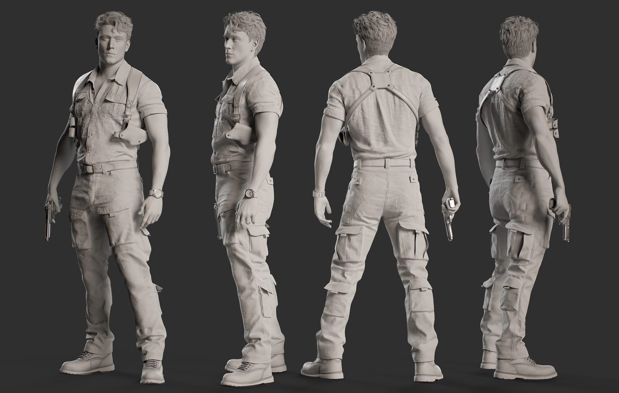 Explorer Guy - ZBrushCentral