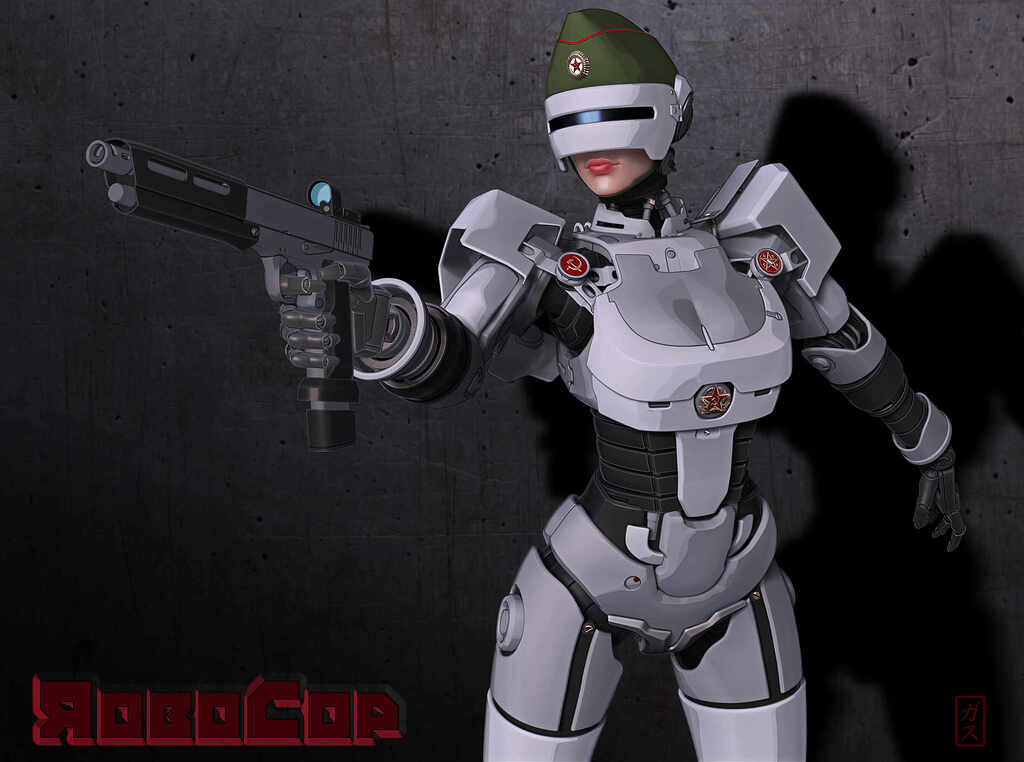 Soviet Robocop Girl - ZBrushCentral