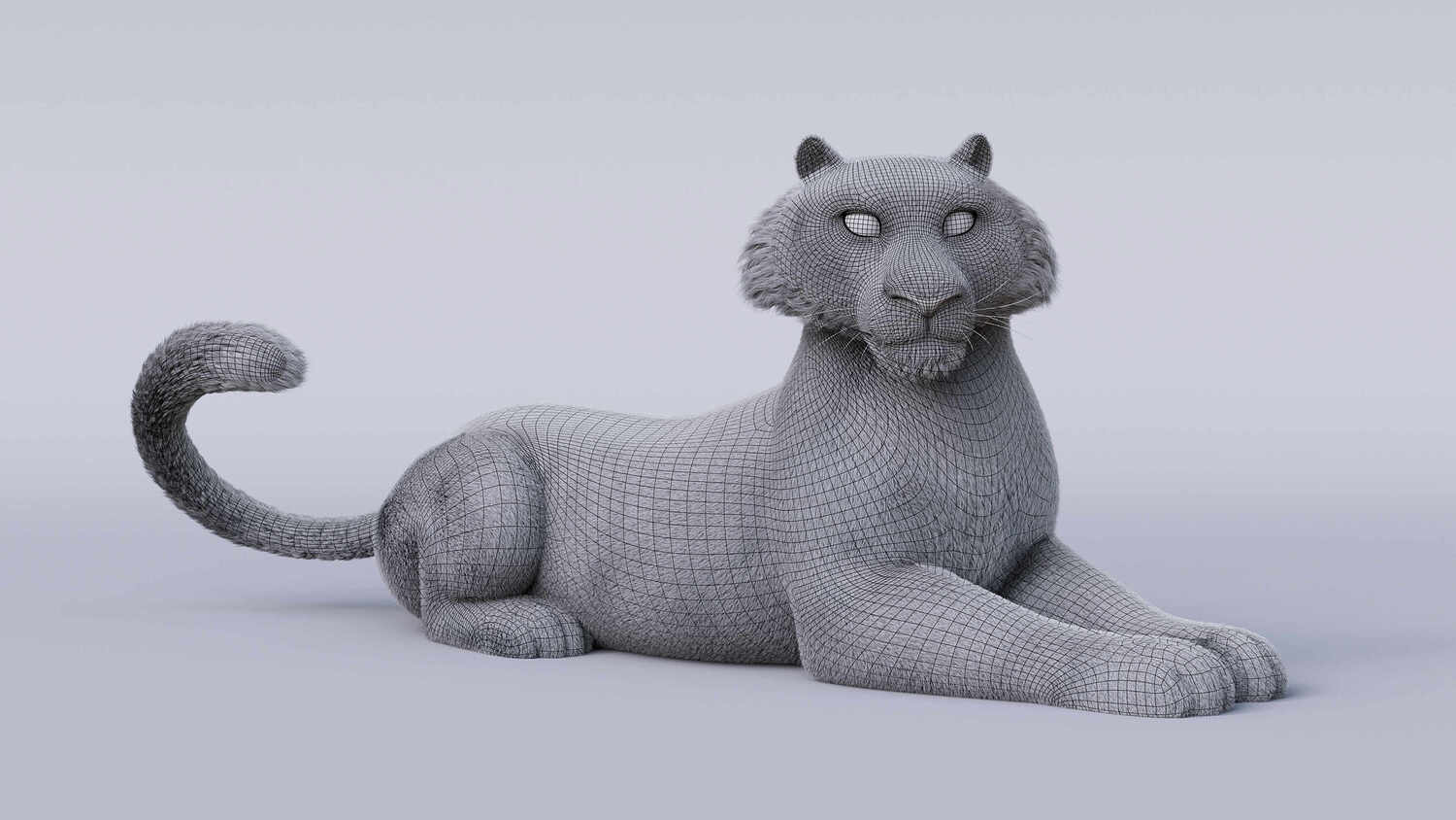 The Blue Tiger - ZBrushCentral