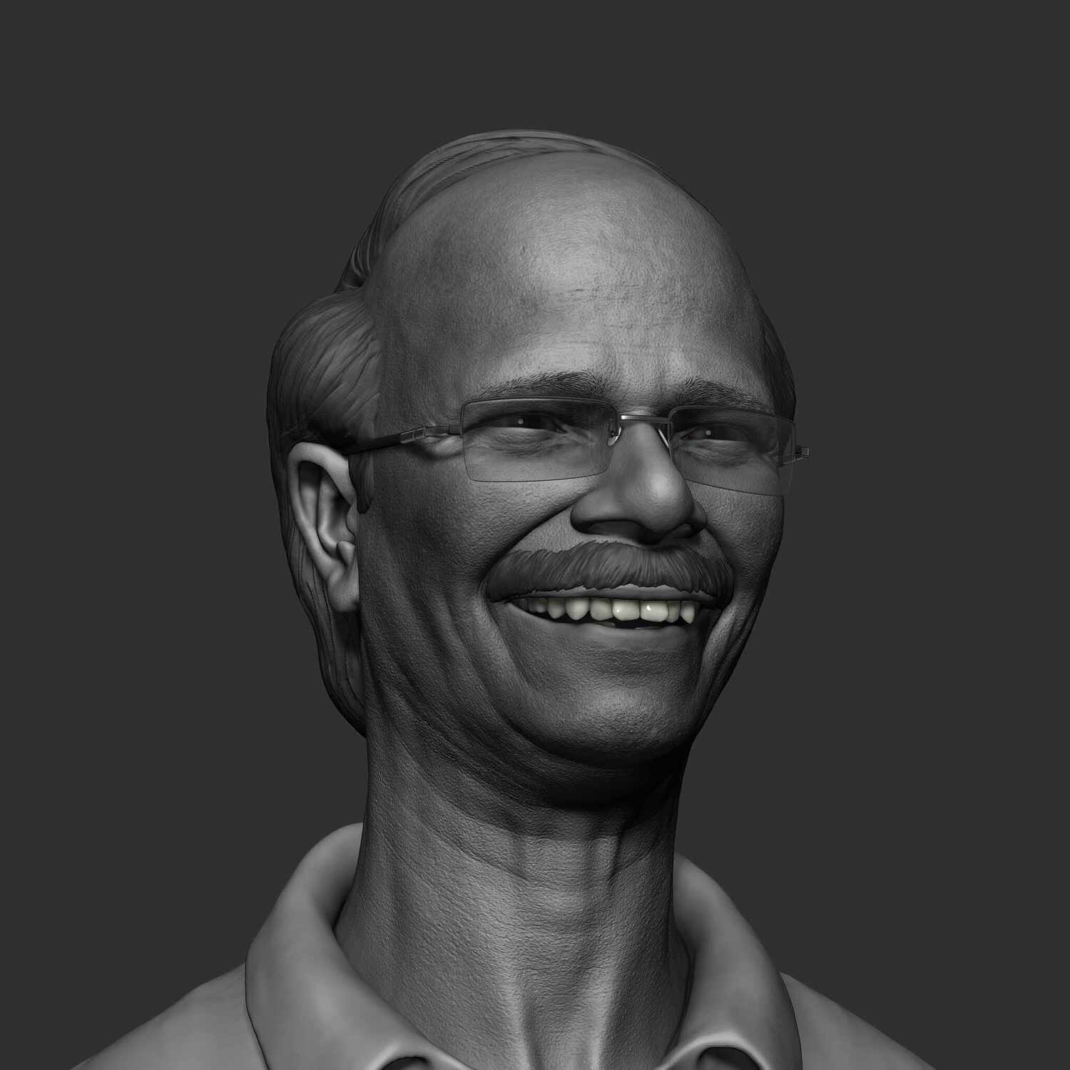 Actor Indrans - ZBrushCentral