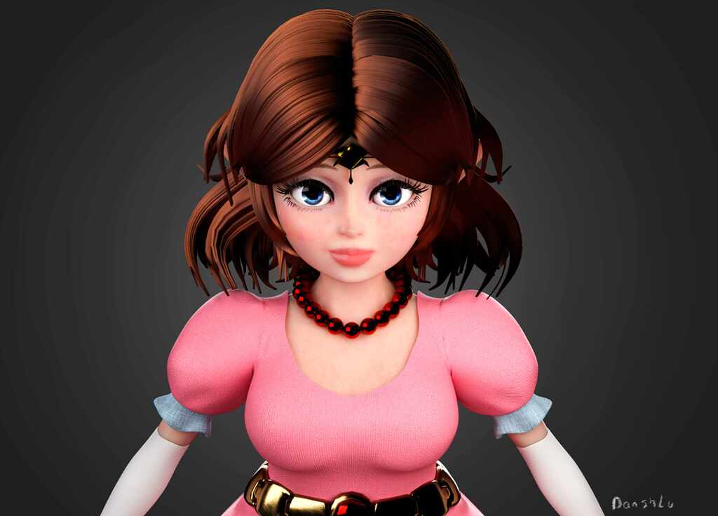 Princess Zelda - ZBrushCentral