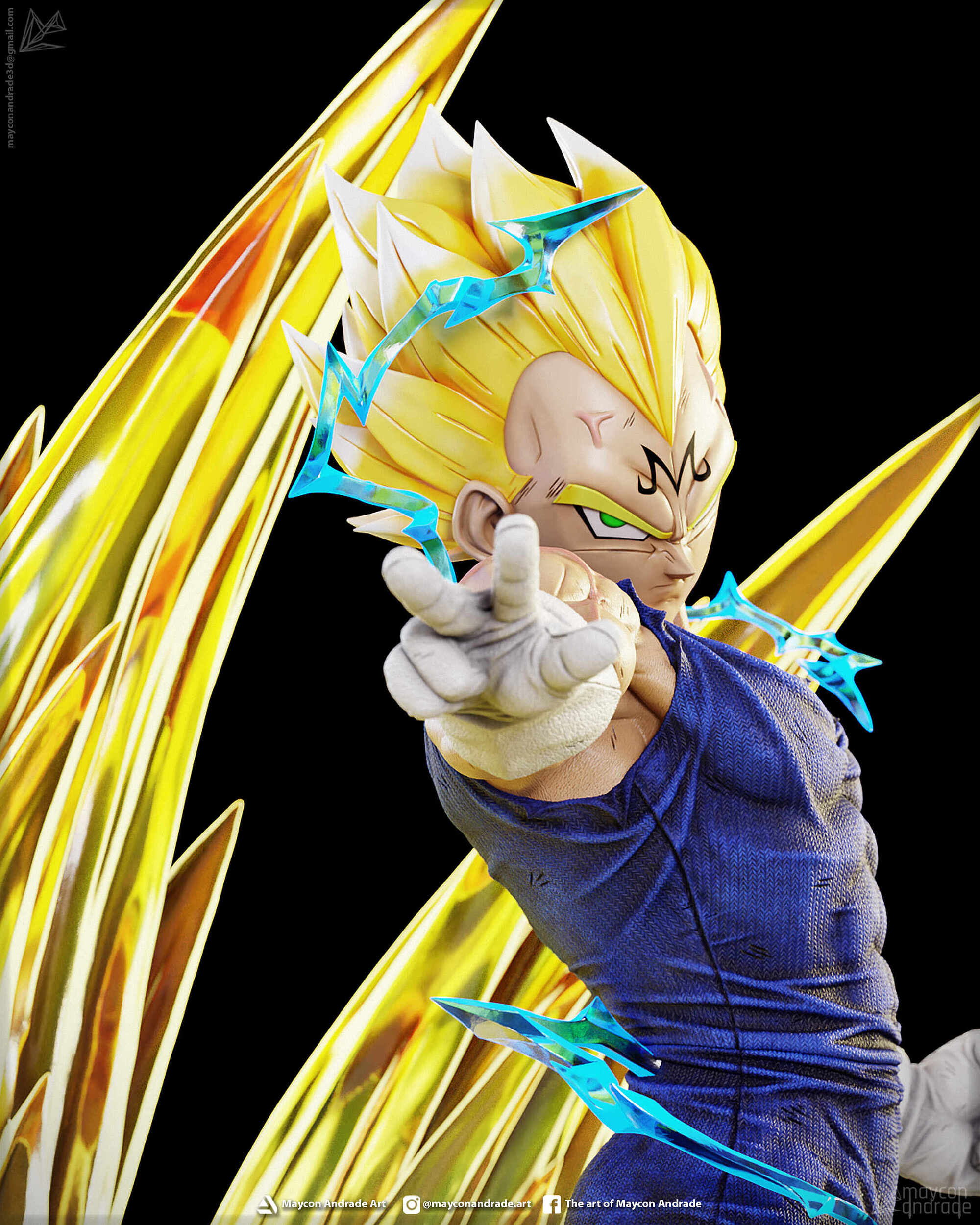 Majin Vegeta VS Majin buu - ZBrushCentral