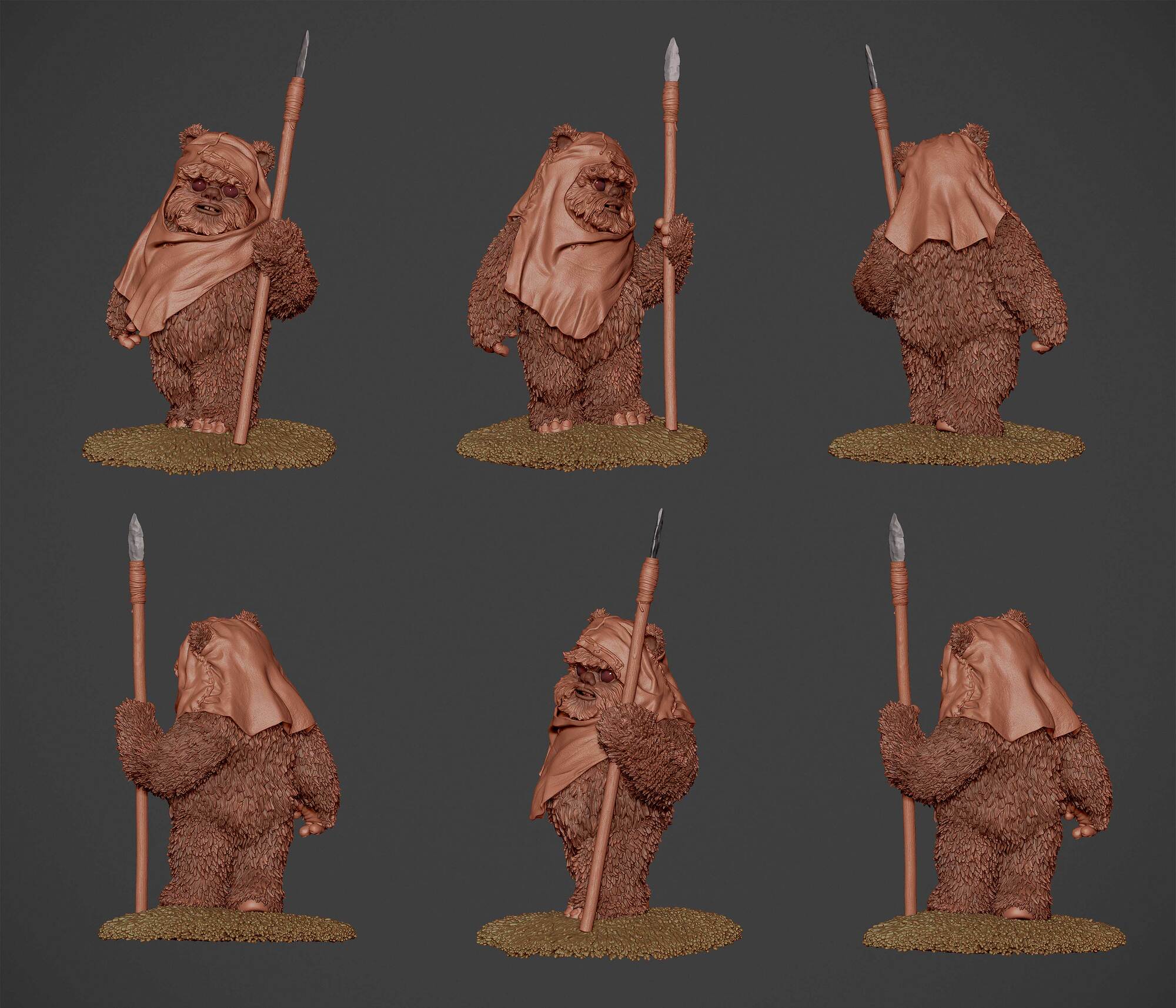 Wicket the Ewok - ZBrushCentral