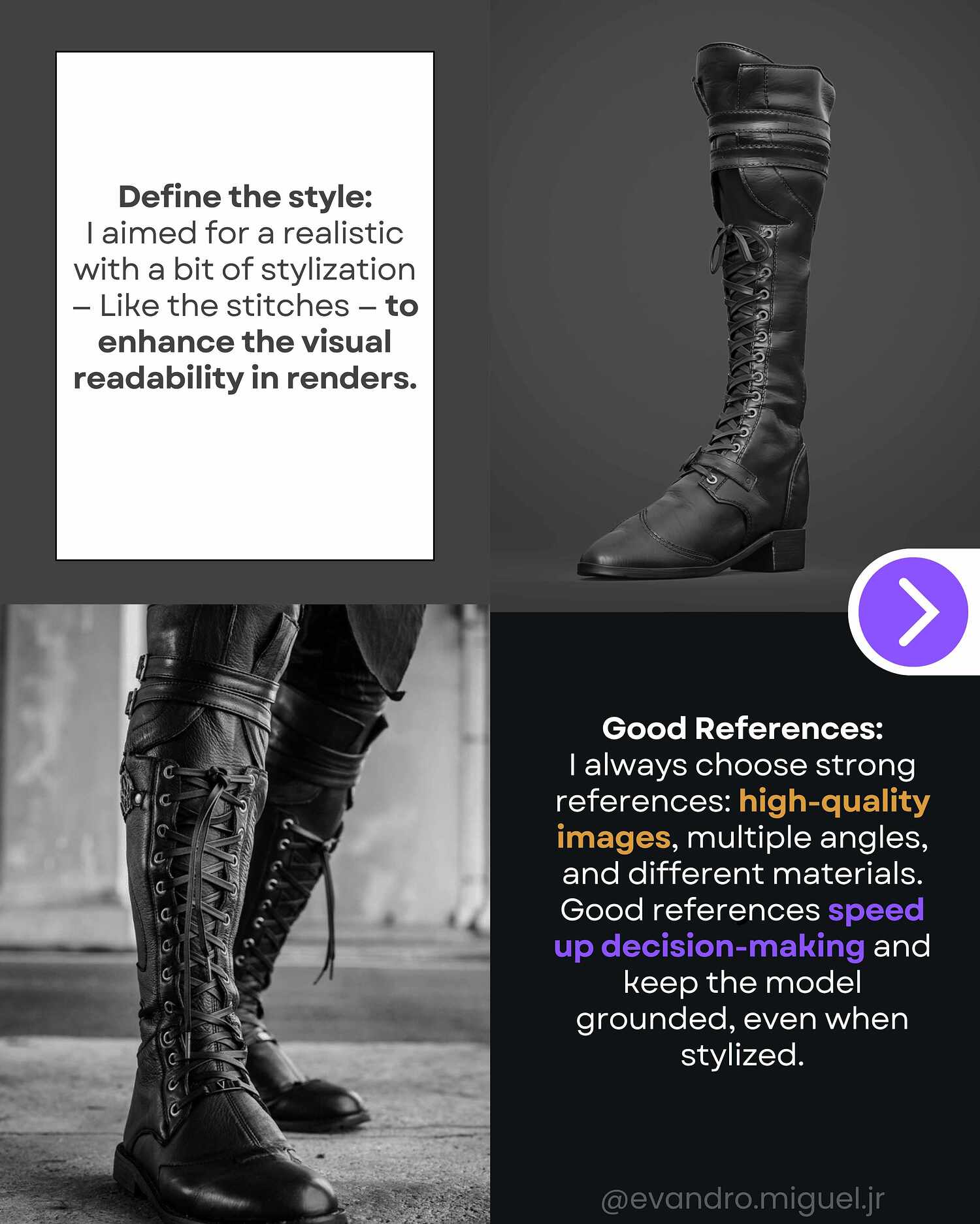 Boot tutorial - ZBrushCentral