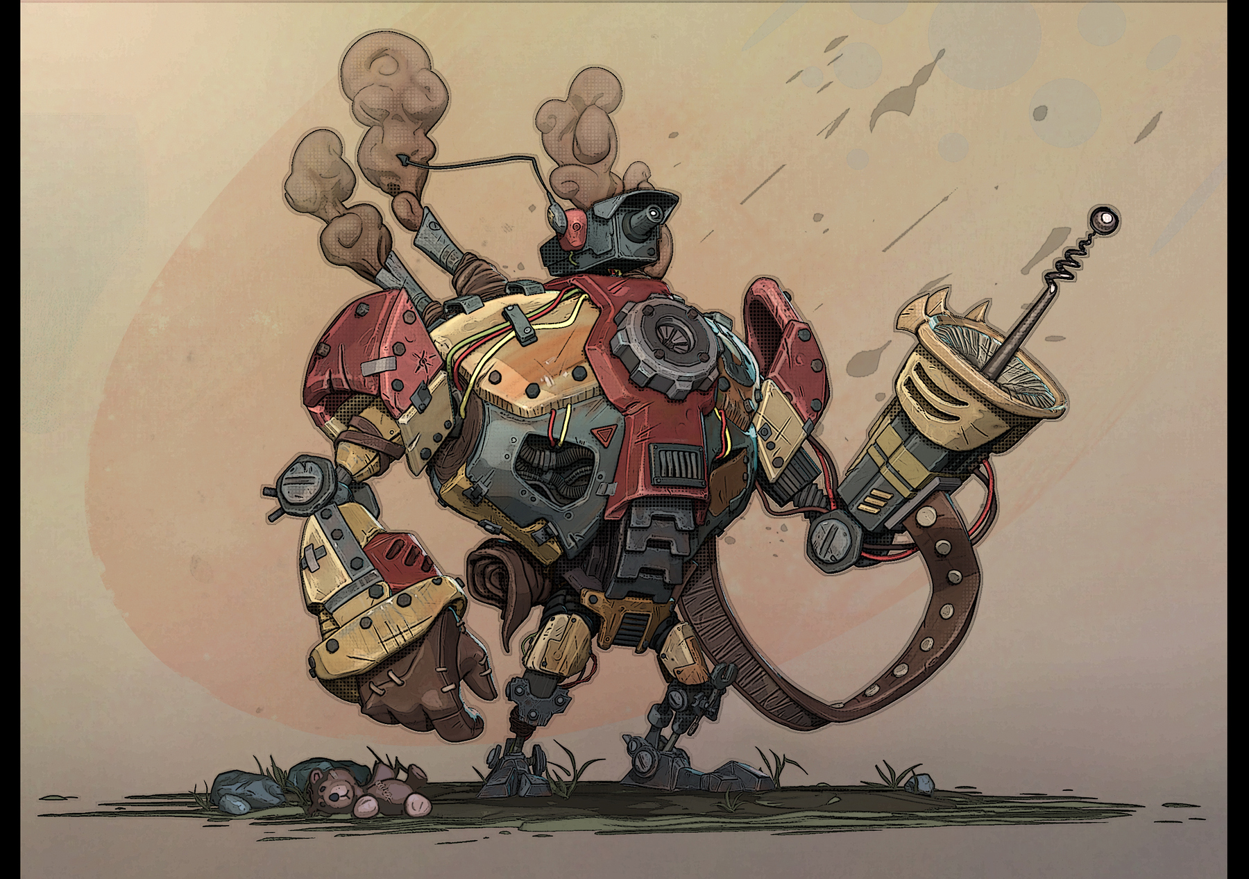 Cartoon Robot - ZBrushCentral